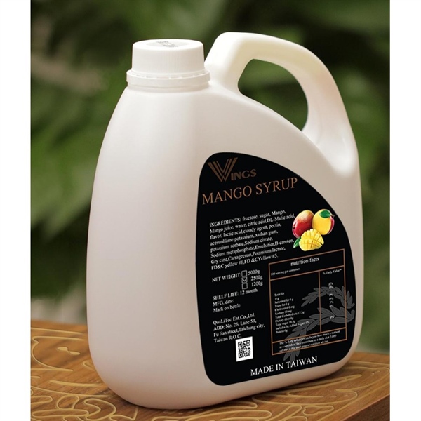 Syrup Wings Mango (Xoài) 2.5kg - Can - CloudMart Chuyên cung cấp nguyên ...