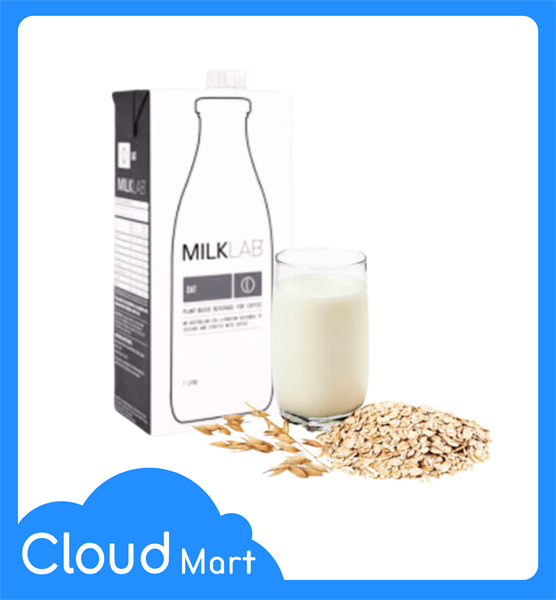 Sữa hỗn hợp yến mạch Milklab 1 Lít - Hộp - CloudMart Chuyên cung cấp nguyên liệu pha chế