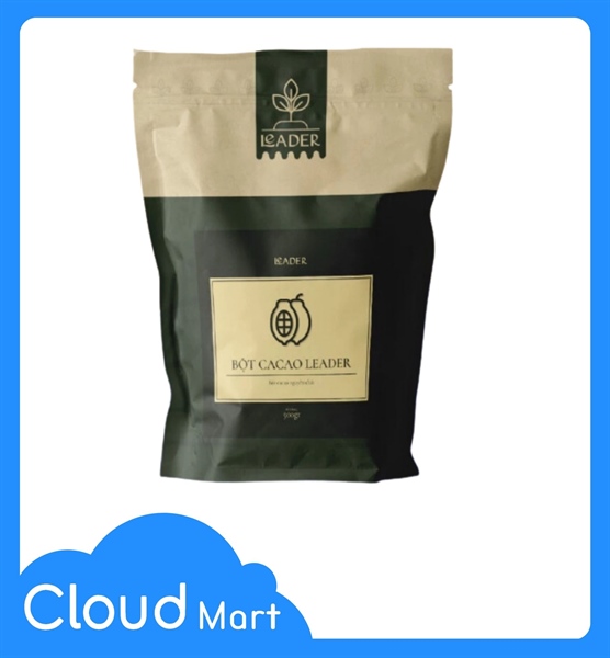 Bột Cacao nguyên chất Leader 500g (30 gói/thùng) - Gói - CloudMart Chuyên cung cấp nguyên liệu ...